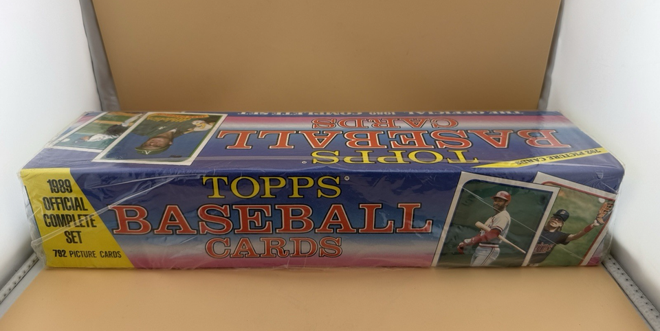 1989 Topps Baseball Official Complete Set Factory Sealed Box 792 Cards ...