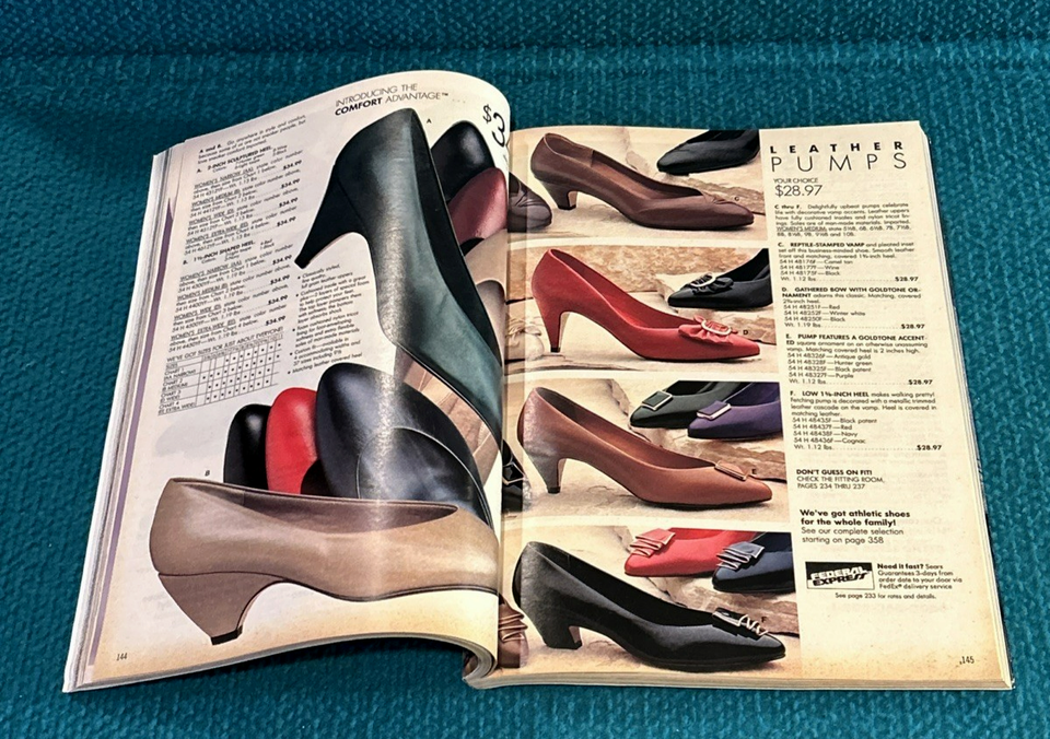 1989-92 Vintage : SEARS CATALOG : Lot of 6 @ Home Decor/FASHION ...