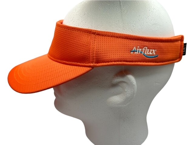 PGA Tour AIRFLUX Fairway Mesh Golf Visor Green Orange Blue Adjustable ...
