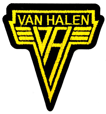 Van Halen Rock Music Embroidered Iron On Patch Applique | eBay