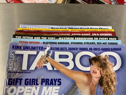 Vintage Taboo Magazines 10 Issues Lot from 2001 | eBay