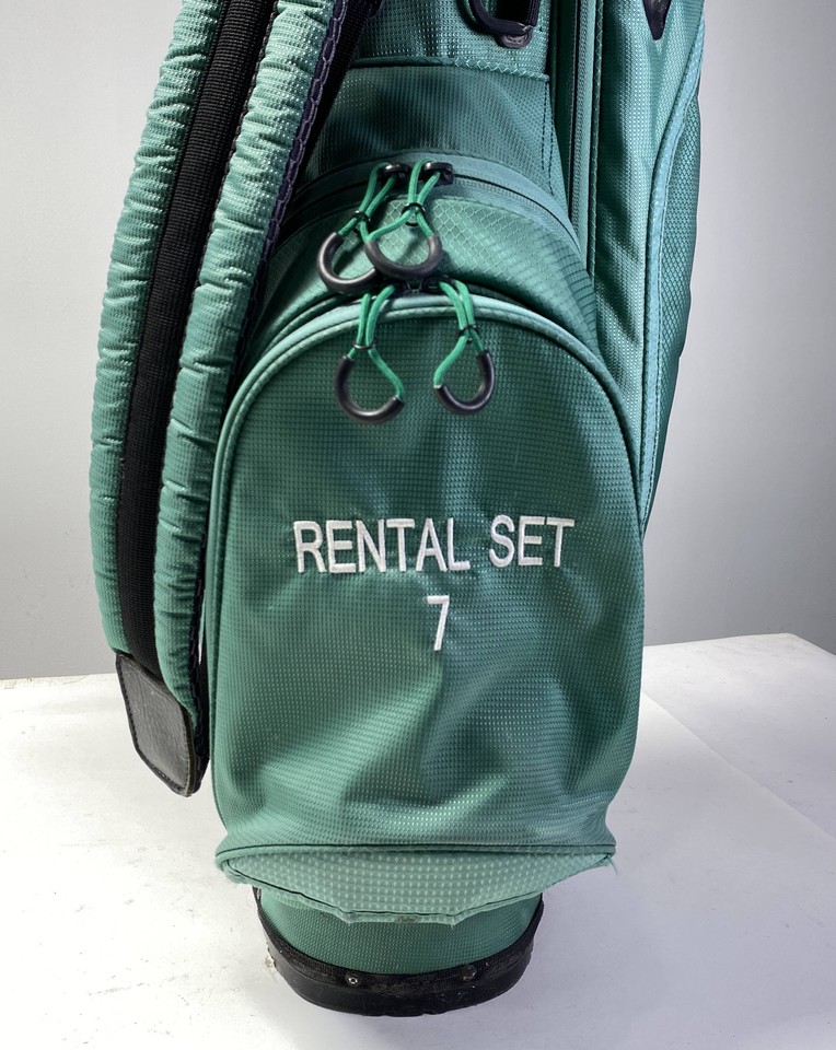 Titleist Players Stand Bag Green 3-Way Divide Single Strap Golf Bag | eBay