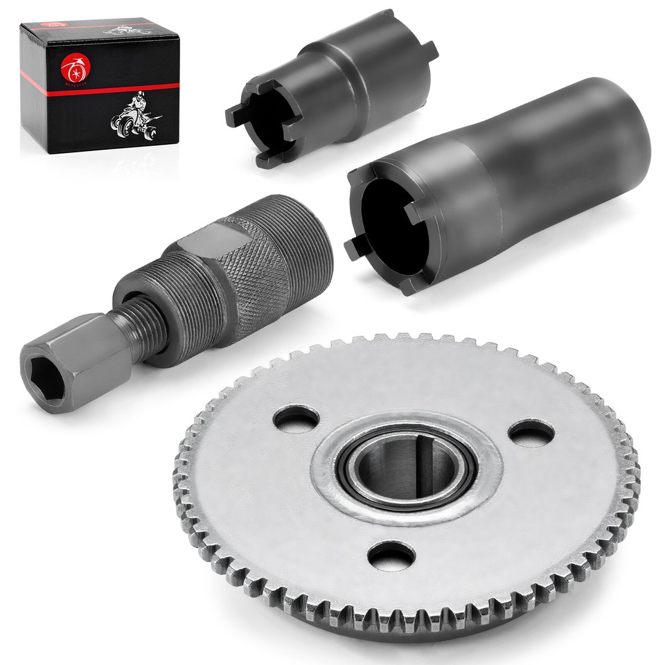 Starter Clutch kit Magneto Flywheel Puller Nut Tool For GY6 Scooter ...
