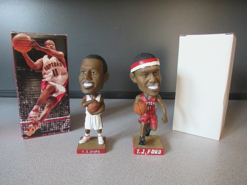 Lot of 2 x TJ T.J. Ford Toronto Raptors SGA Bobblehead Bobble Head FREE ...