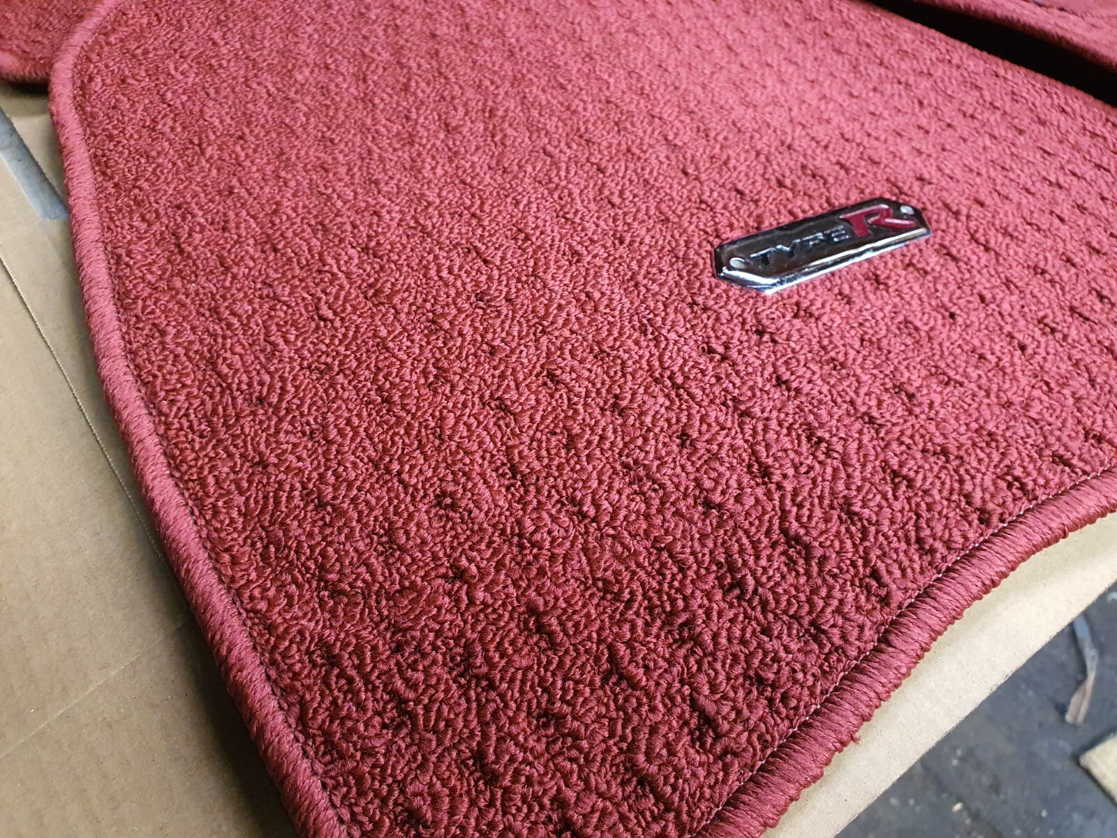 Jdm style Lhd HONDA CIVIC TYPE R EP3 2001 - 2005 CARPET MATS FRONT AND ...