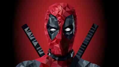Superheroes deadpool superheroes deviantart Stitched Gaming Mat Desk ...