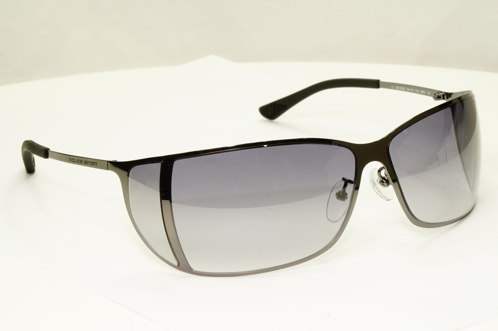 Police Side Window Sunglasses Grey Gradient Designer Mens SPL 533G COL ...