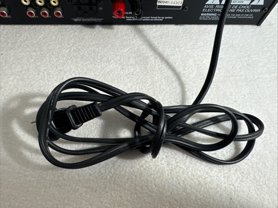 Harmon Kardon AVR40 5.1 Surround Receiver 65 WPC 8 Ohms Tested Working ...