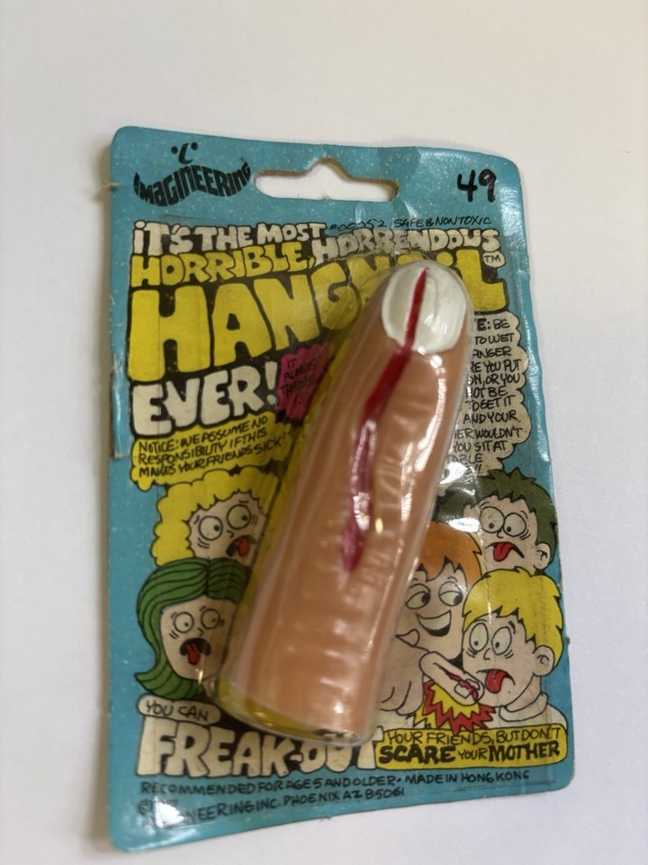 VTG 1977 Imagineering FAKE BLOODY FINGER Halloween GROSS Makeup NEW ...
