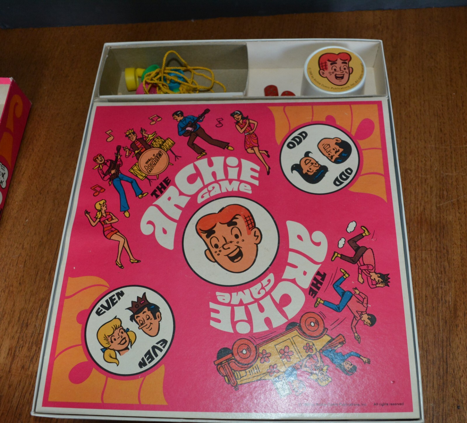 1969 THE ARCHIE GAME ARCHIES Whitman | eBay