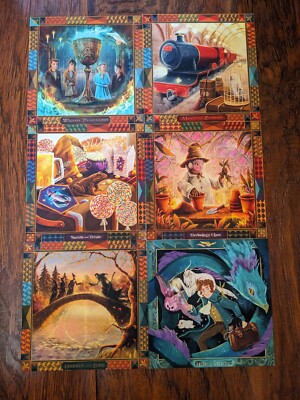 Litjoy Magical Crate Art Prints Harry Potter Sweets, Herbology, Legends ...