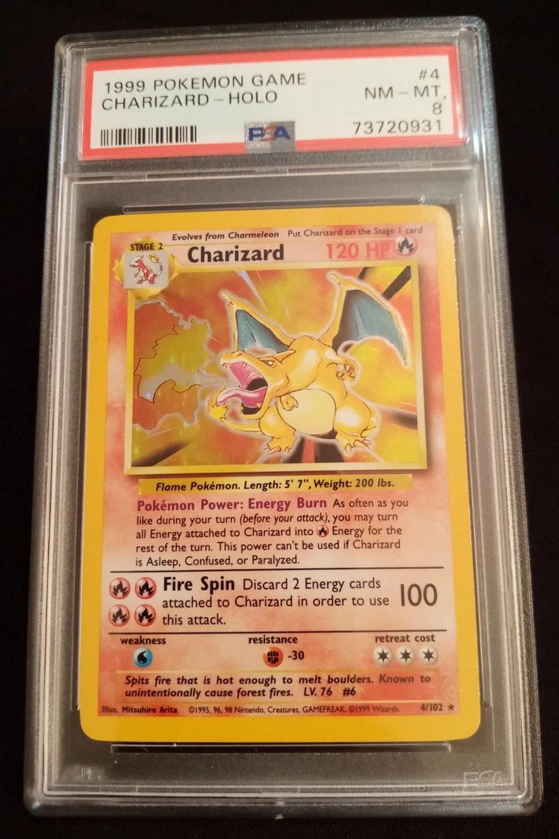 big discount on sale Pokemon Charizard 4/102 Base Set - MP