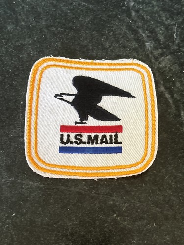 US Mail Patch 90s EMBROIDERED Rare Vtg Sew On New 80s Eagle 3.5 ...