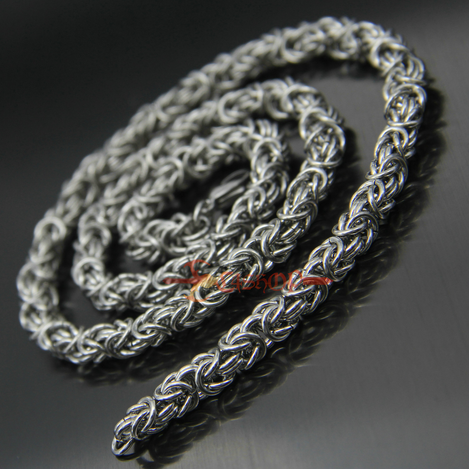 316L Stainless Steel Turkish Lengendary Viking Kings Chain Maille ...
