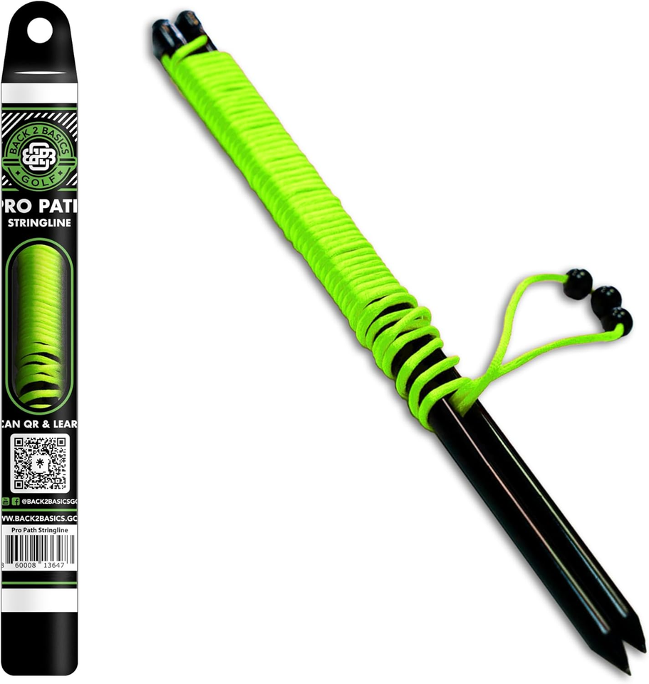 Triple Bead Golf Alignment String Line, Putting Aid for Indoor ...