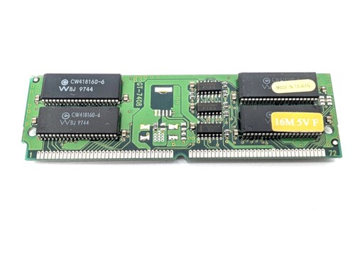 16MB Ps/2 Fpm RAM Simm 4Mx32 72-pin Memory Nonparity Double Sided ...