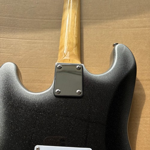 Professional II ST Dark Grey Burst Sparkle Electric Guitar Chrome ...