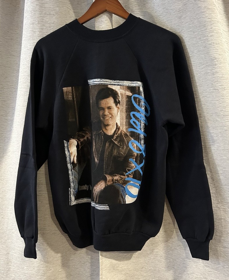 Vintage Randy Travis 89 Winter Canadian Tour Crewneck Size Large | eBay UK