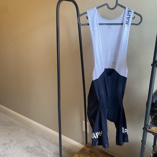 Rapha Pro Team Training Bib Shorts Blue and Wothe Size Medium Pre-Owned No Tags | eBay