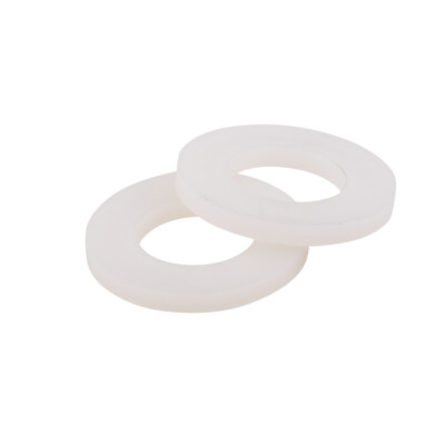 NYLON WASHERS FORM A FLAT PLASTIC WASHER SIZES M3,M4,M5,M6,M8,M10,M12 ...