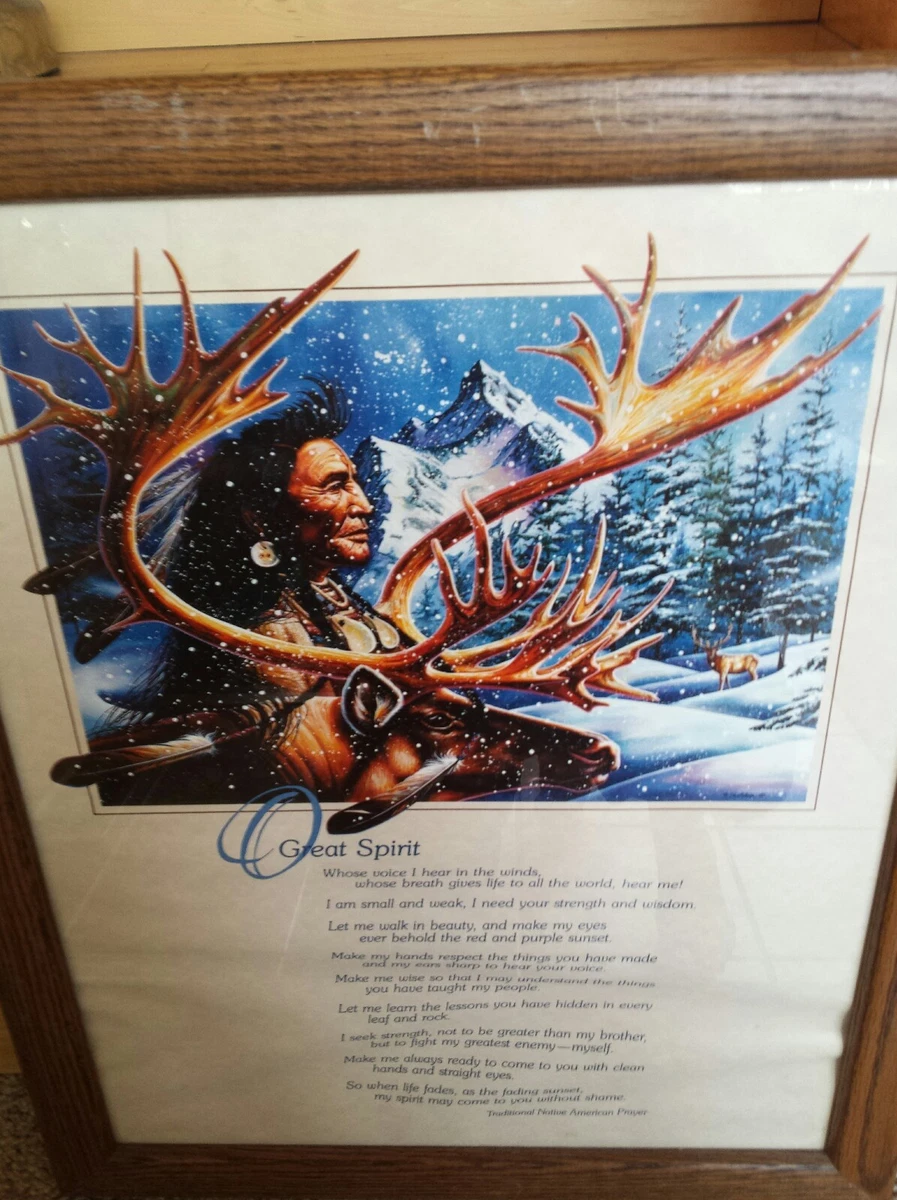 O Great Spirit Indian Prayer