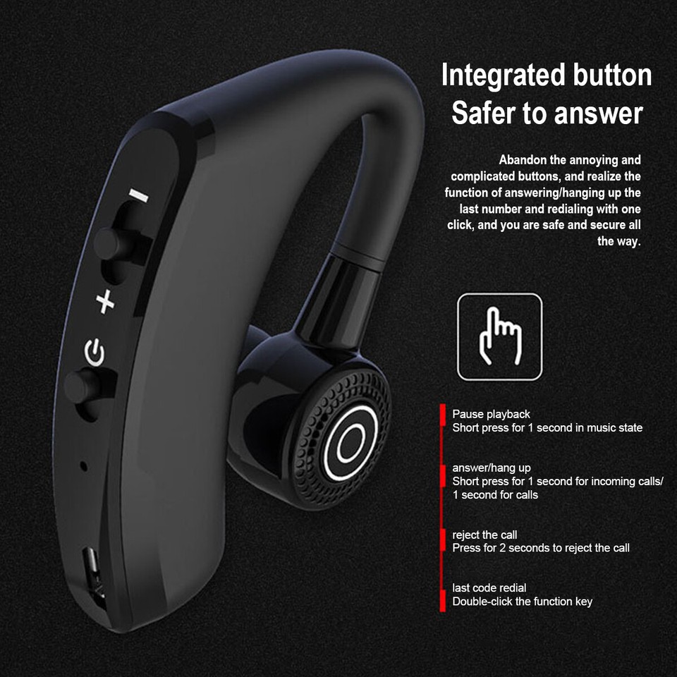 V9 Bluetooth Headset V5.2 about 2800 hours Super long standby 10m ...
