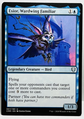 Esior, Wardwing Familiar - #67-Commander Legends (CMR)-Regular-LP | eBay