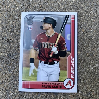 2021 Topps Big League #205 Pavin Smith RC Arizona Diamondbacks Rookie ...