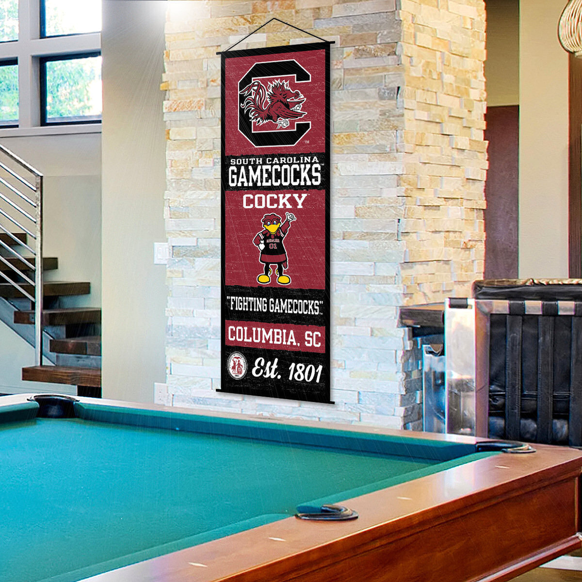 University of South Carolina Gamecocks Room Banner Poster Art Canvas | eBay