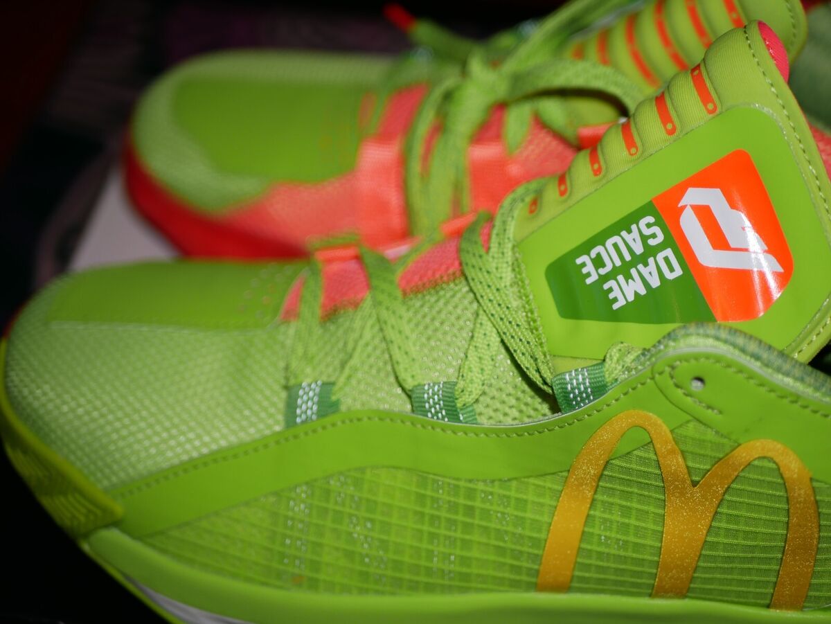 Size 9 - adidas Dame 6 x McDonald's Dame Sauce 2020.VNDS Size 9 - adidas Dame 6 x McDonald's Dame Sauce 2020.VNDS