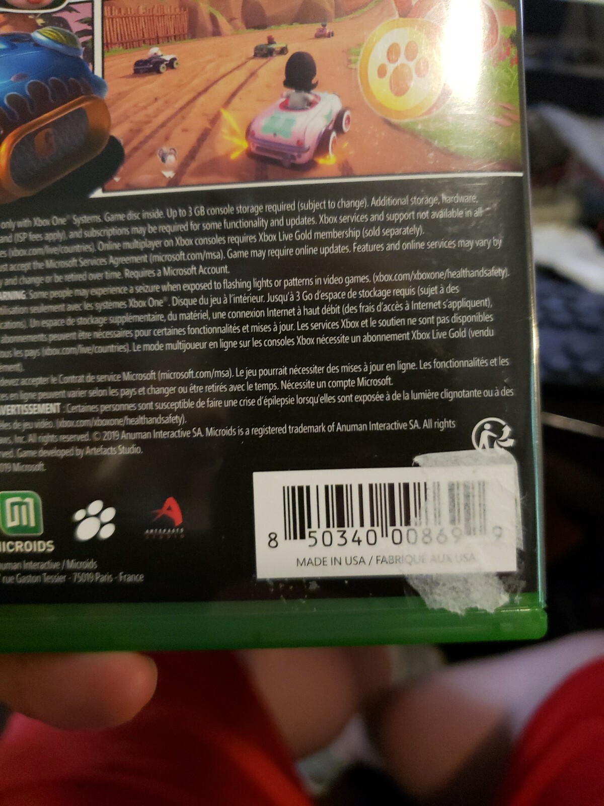 Garfield Kart Furious Racing (Microsoft Xbox One) 850340008699| eBay