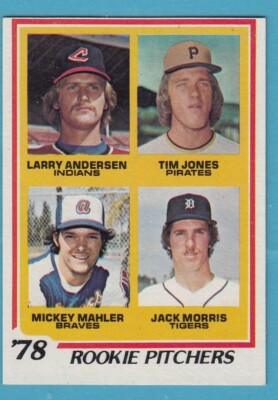 1978 Topps # 703 Jack Morris Rookie Card -- Box 713-500 | eBay