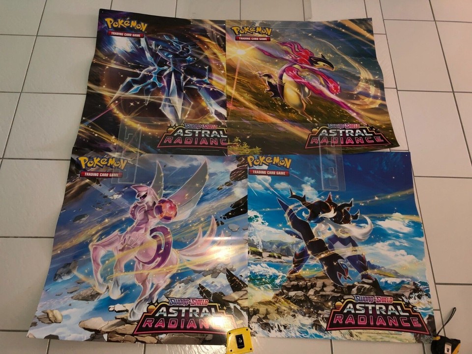 POKEMON SWORD & SHIELD ASTRAL RADIANCE 4 X PACK 2022 ORIG MINT DS GAME ...