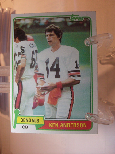 1981 Topps Football Card #115 - Ken Anderson - Cincinnati Bengals ...