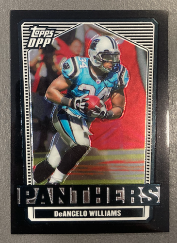 DeANGELO WILLIAMS 2007 TOPPS DPP BLACK CHROME | eBay