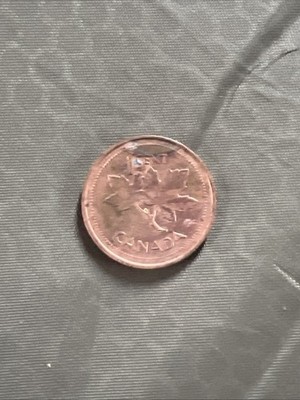EXTREMELY RARE CANADIAN PENNY 1952 2002 KG SMALL PENNY GOLDEN JUBILEE ...