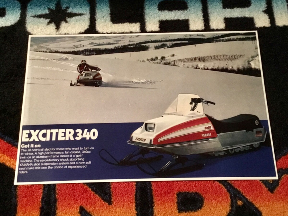 Vintage Yamaha Snowmobiles 1972 Vintage YAMAHA GP 292 Snowmobile