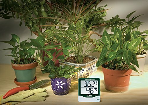 Extech - 445703 Digit Thermometer Green and Gray | eBay