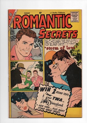 CHARLTON COMICS ROMANTIC SECRETS 25 1960 | eBay
