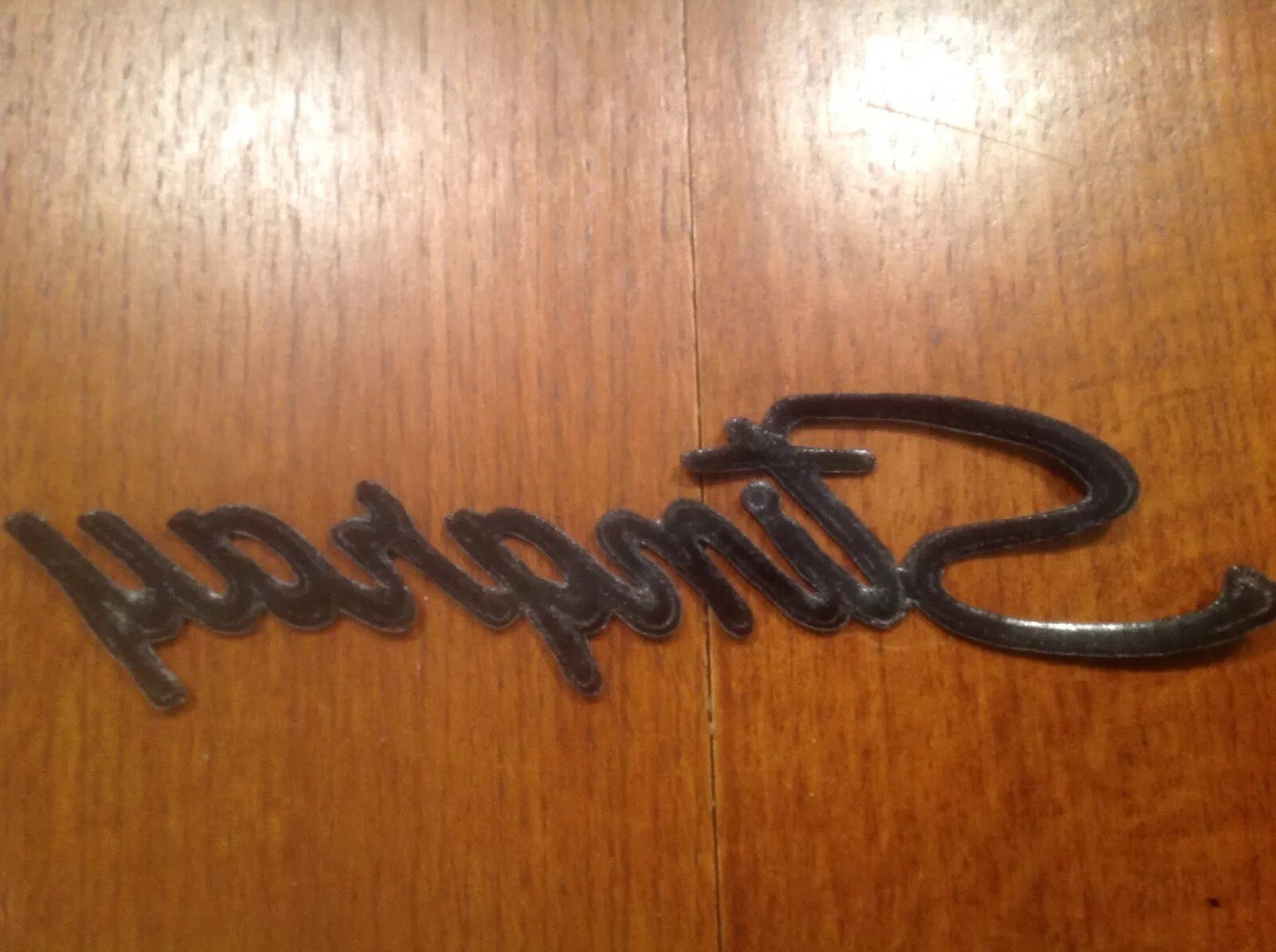 1969–1976 Corvette C3 Stingray Script Black Embroidered Patch Applique ...