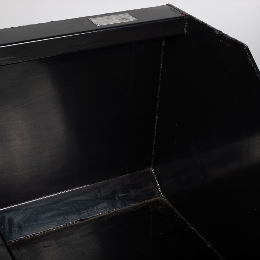 Titan Attachments 84in Fork Mounted Telehandler Bucket, 7ft Dirt Bucket ...