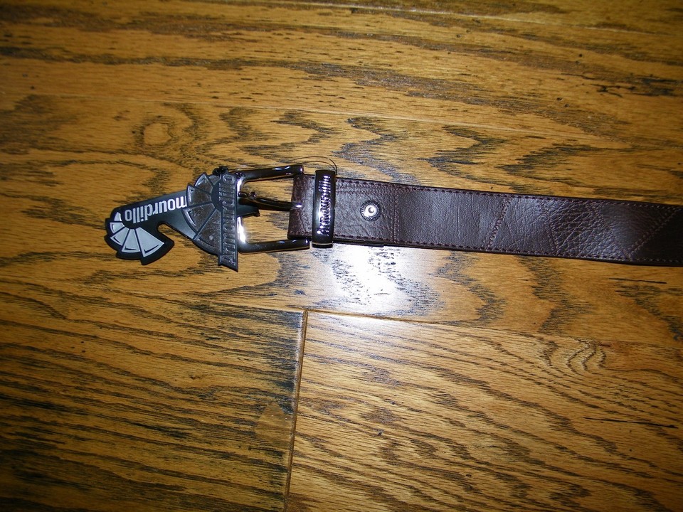 NWT Armourdillo Riddle Size XL 36-40 Waste Brown Leather Belt | eBay