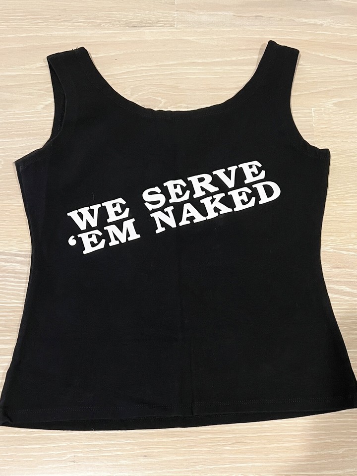 HOOTERS WingHouse Uniform Tank Top Shorts Pantyhose Socks Name Tag ...