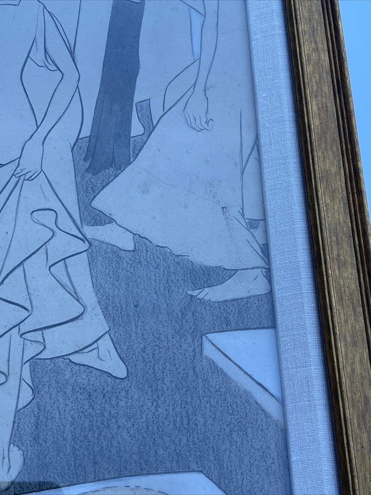 Sidney H Sime Drawing Illustration Antique Listed Famous Portrait POET ...