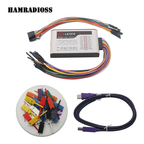 Kingst LA1010 Logic Analyzer USB2.0 16M 16CH 10G MCU ARM FPGA DSP ...