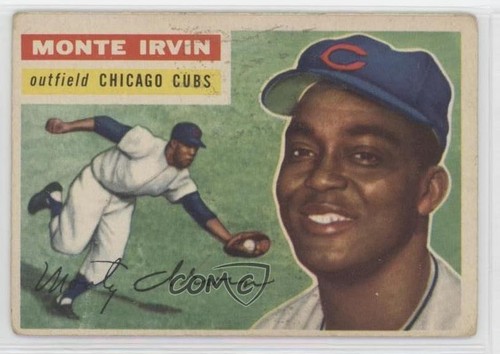 1956 Topps Monte Irvin #194 HOF | eBay