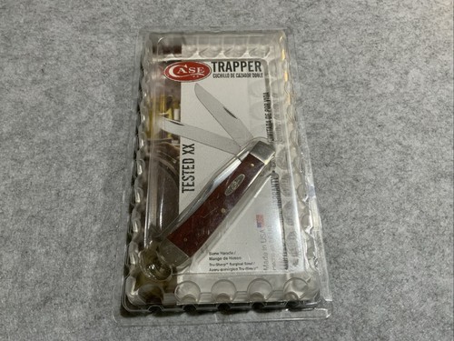 Casexx USA 2 Blade Trapper Pocket Knife Bone Handles Surgical Steel New ...