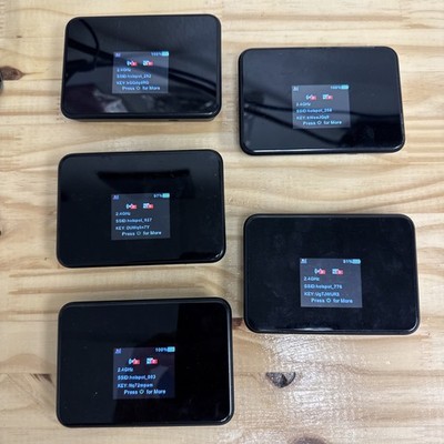 AT&T Turbo Hotspot 2 CT2MHS01 Black 4G MiFi Mobile Hotspot Router | eBay