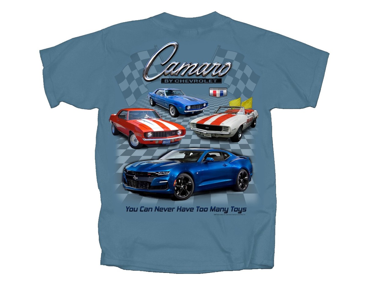 Chevrolet Camaro Shirts Vintage Style GM CHEVROLET CAMARO CAR T Shirt