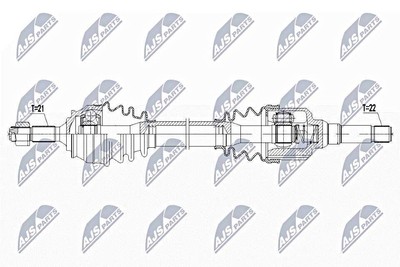 Drive Shaft Front Right For CITROEN C3 III C4 Cactus PEUGEOT 2008 13-19 ...